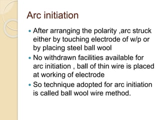 submerged arc welding presentation gtu | PPTX