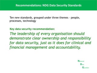 Building public trust in the use of health and care data | PPTX