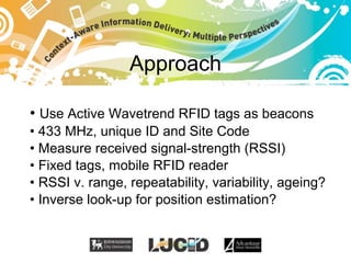 LUCID demonstrator: Active RFID navigation | PPT