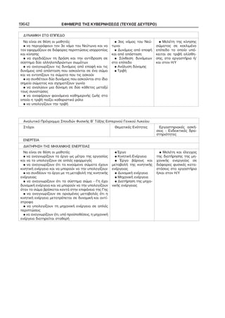 ΝΕΟ ΛΥΚΕΙΟ - ΠΡΟΓΡΑΜΜΑ ΣΠΟΥΔΩΝ ΑΡΧΑΙΩΝ ΘΕΩΡΗΤΙΚΗΣ ΚΑΤΕΥΘΥΝΣΗΣ Β΄ΛΥΚΕΙΟΥ ...