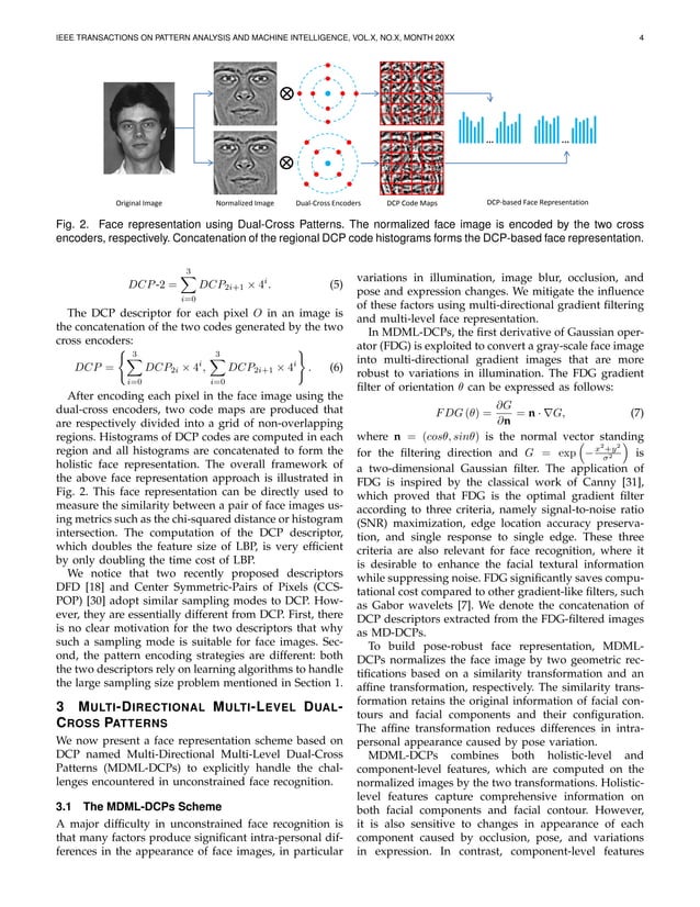 Multi-Directional Multi-Level Dual-Cross Patterns for Robust Face Recognition | PDF