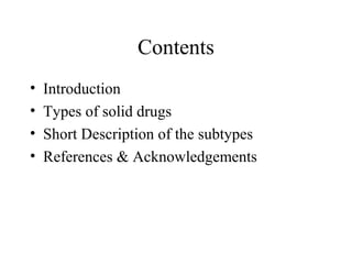 Solid Form of Drug | PPT