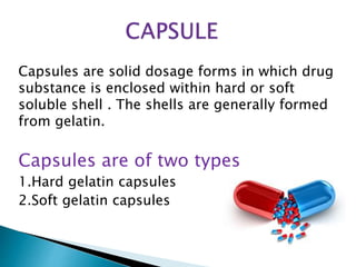 Methods of Capsule Preparation | PPTX | Pharmaceutical Industry ...
