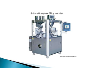 Methods of Capsule Preparation | PPTX | Pharmaceutical Industry ...