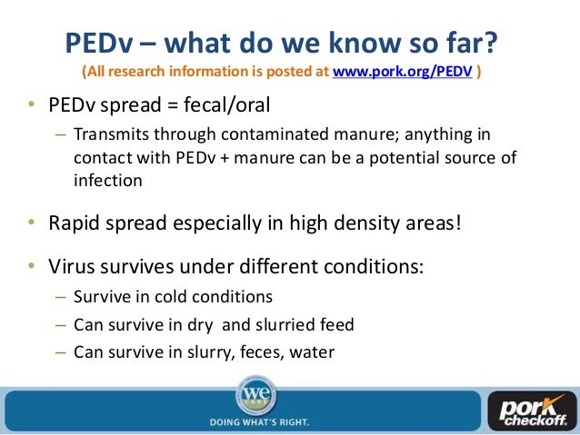 Dr. Lisa Becton - PEDV: What Can Producers Do To Reduce Their Risk?