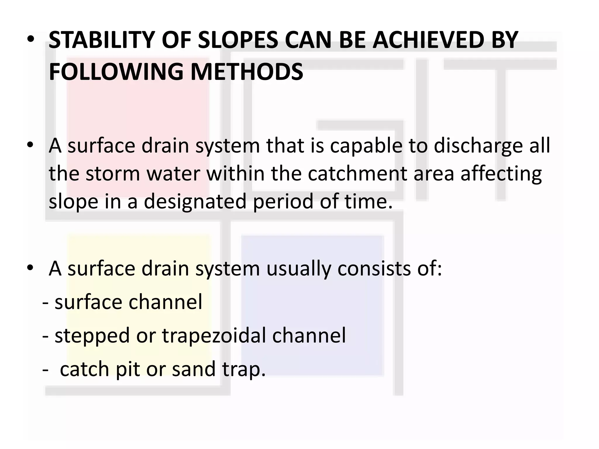 Slope Protection works | PPTX