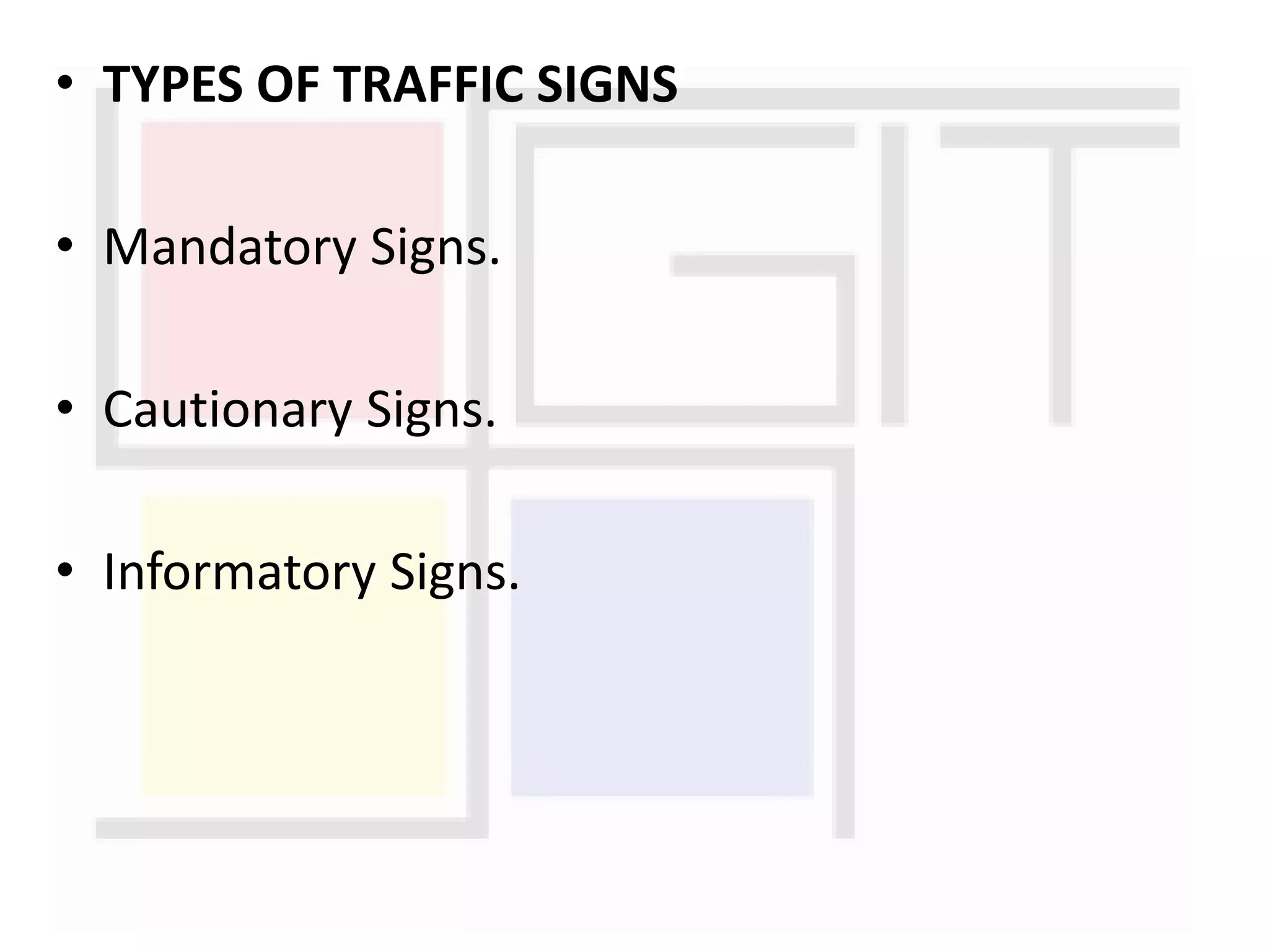Traffic Signs | PPTX