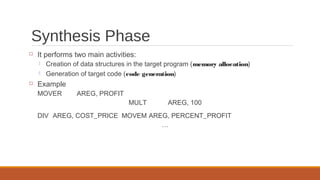 Overview of Language Processor : Fundamentals of LP , Symbol Table ...