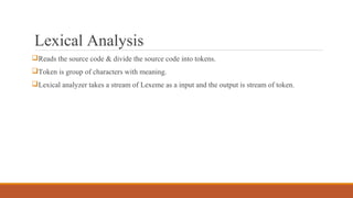 Overview of Language Processor : Fundamentals of LP , Symbol Table ...