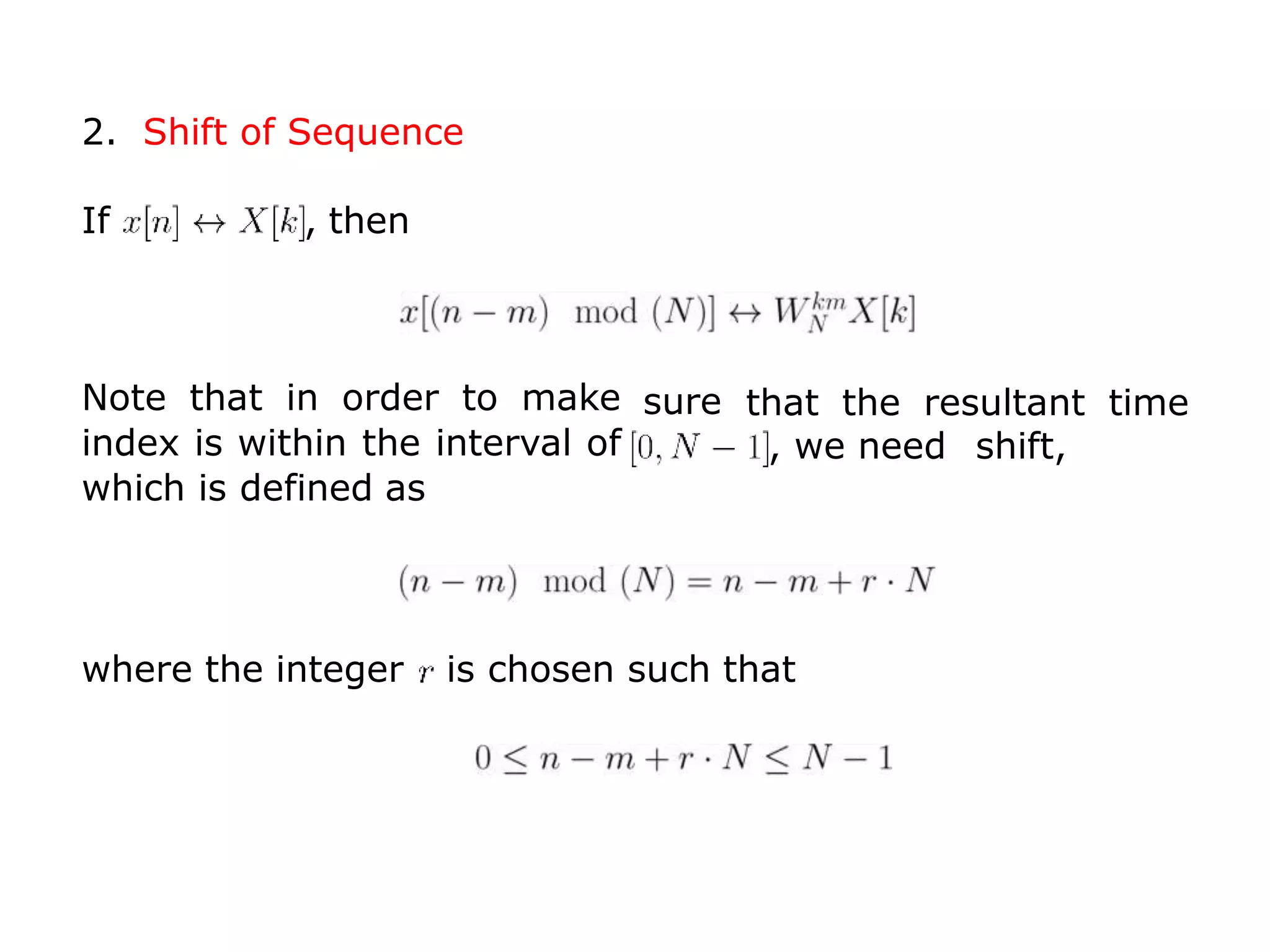 Discrete Fourier Transform | PPTX