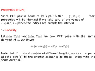 Discrete Fourier Transform | PPTX | Technology & Computing