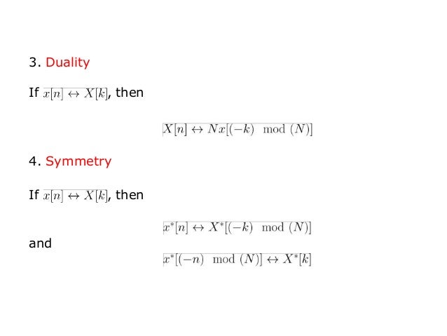 Discrete Fourier Transform