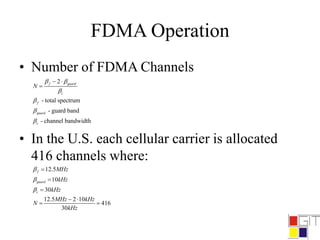 TDMA, FDMA, CDMA | PPT