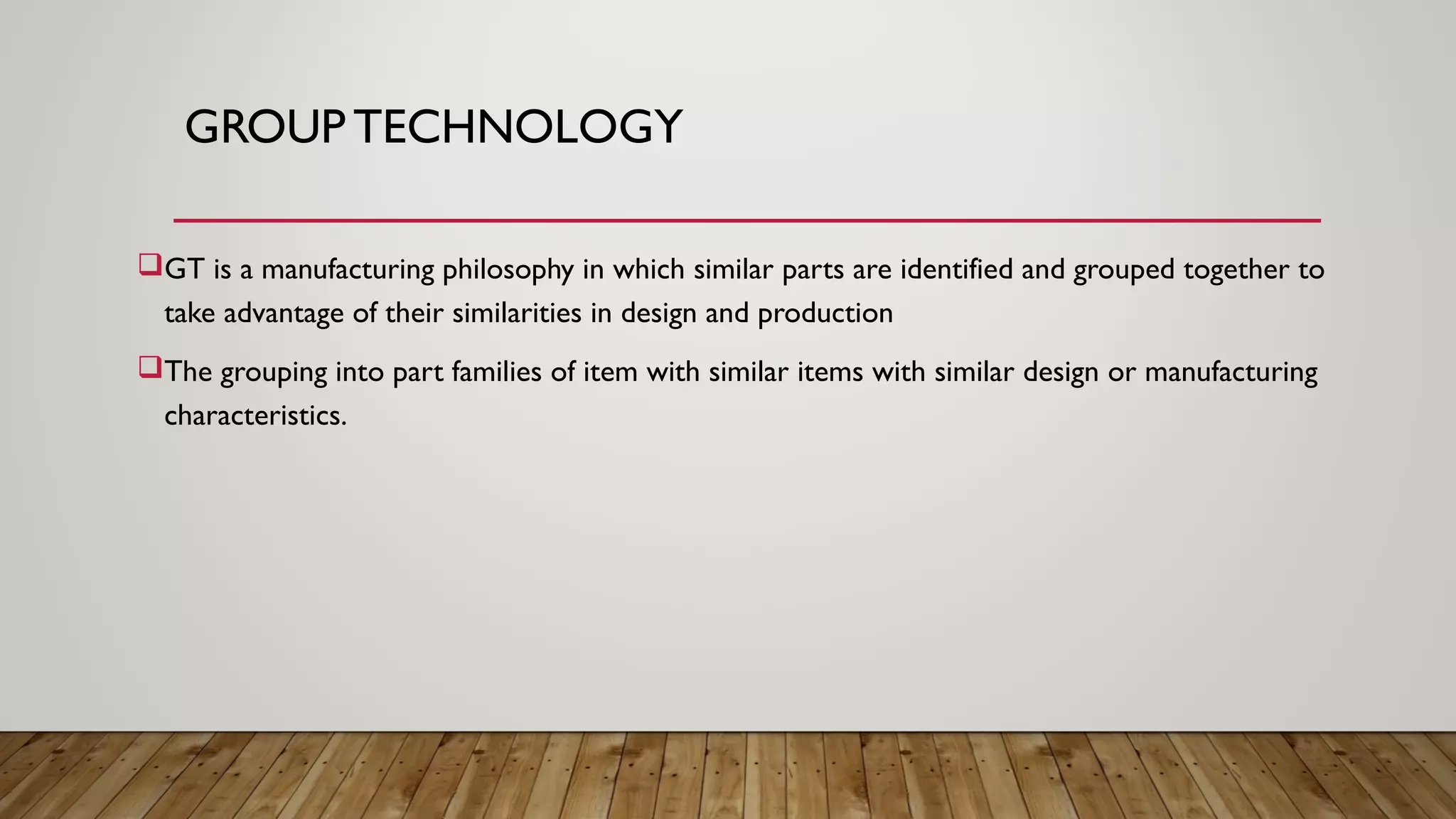 CELLULAR MANUFACTURING | PPT
