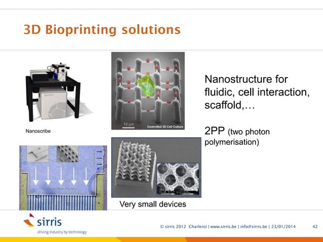 140123 Workshop Additive Manufacturing in Biomedical application ...