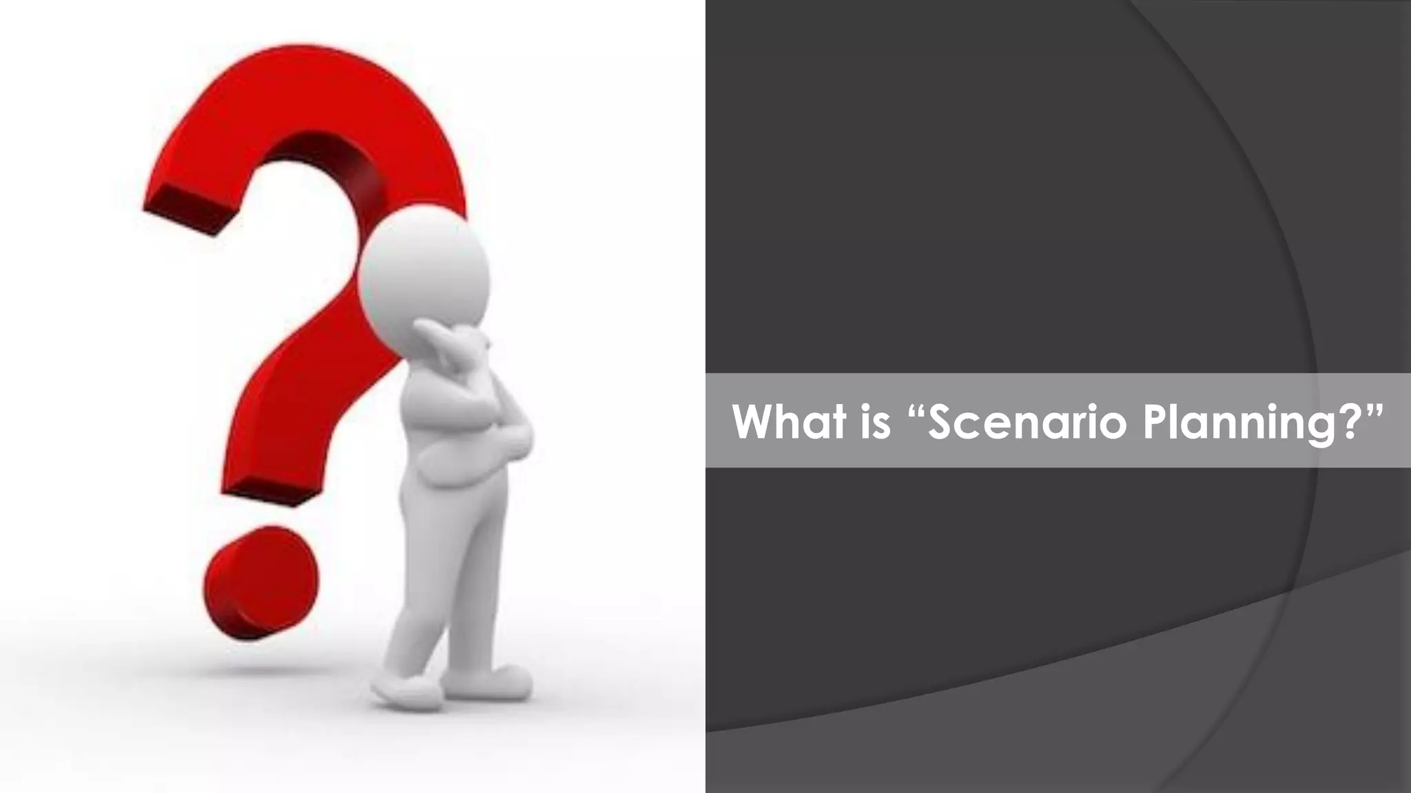 Can you predict the future? Using simple scenarios to plan your ...