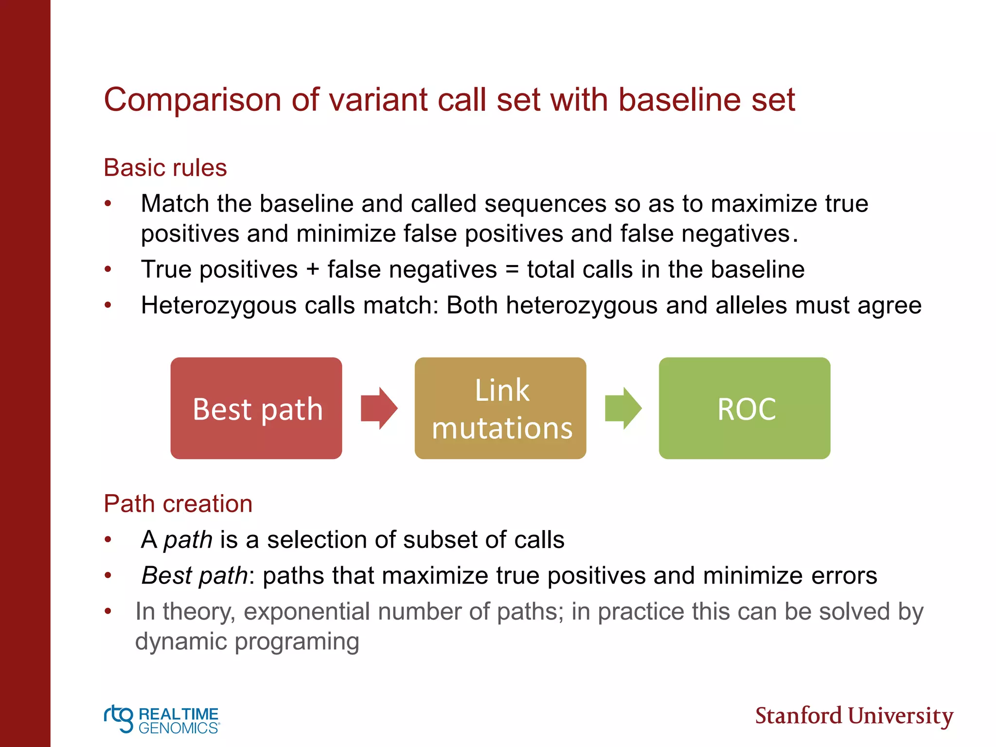 140127 rtg vcfeval vcf comparison tool | PPTX