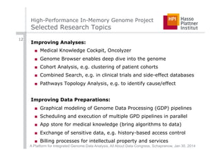 A Platform for Integrated Genome Data Analysis | PDF | Databases | Computer Software and ...