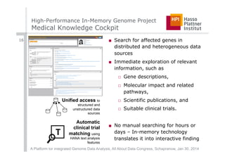 A Platform for Integrated Genome Data Analysis | PDF | Databases ...