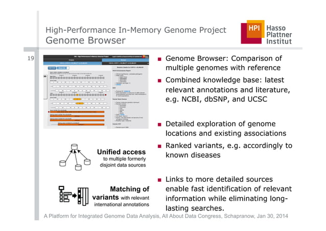 A Platform for Integrated Genome Data Analysis | PDF | Databases | Computer Software and ...