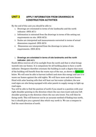 Read and Interpret Construction Drawings & specifications | DOC