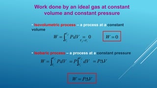constant pressure process | PPTX