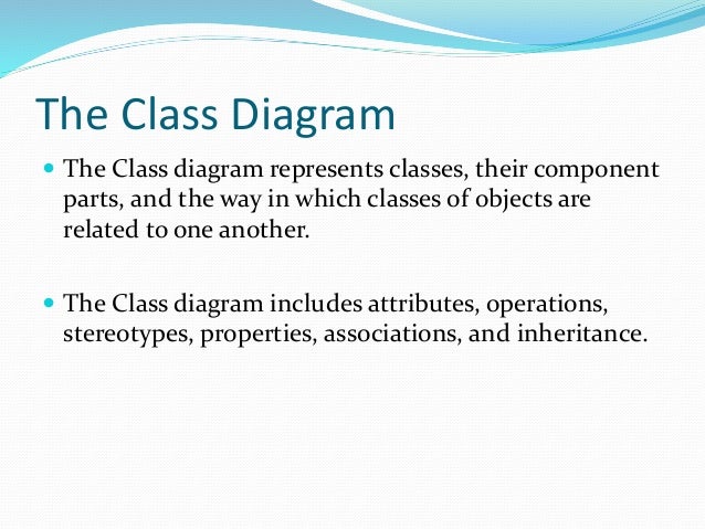 class diagram