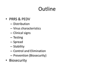 Dr. Pete Lasley - The Dreaded Ps of Pork Production - PRRS and PEDV | PPTX