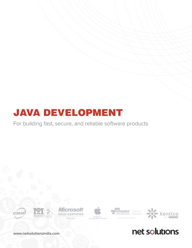 Net Solutions JAVA Development Brochure | PDF