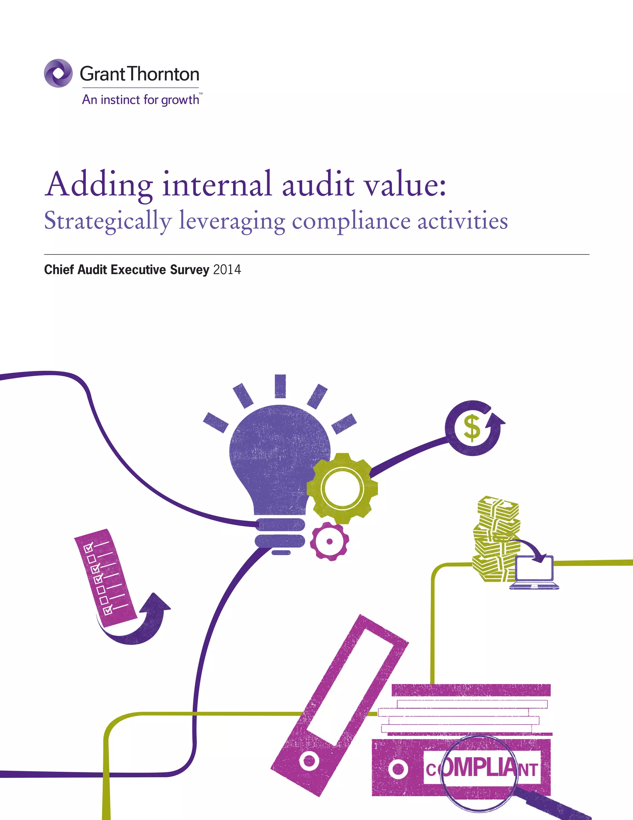 Adding internal audit value: Strategically leveraging compliance ...