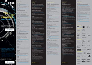 CODE_n14: Conference Program and Hall Map | PPT