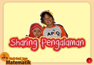 APIQ penawaran kerja sama matematika | PPT