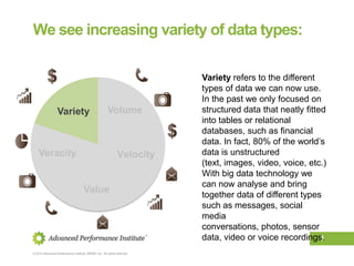 The 5 key V's of Big Data | PPTX