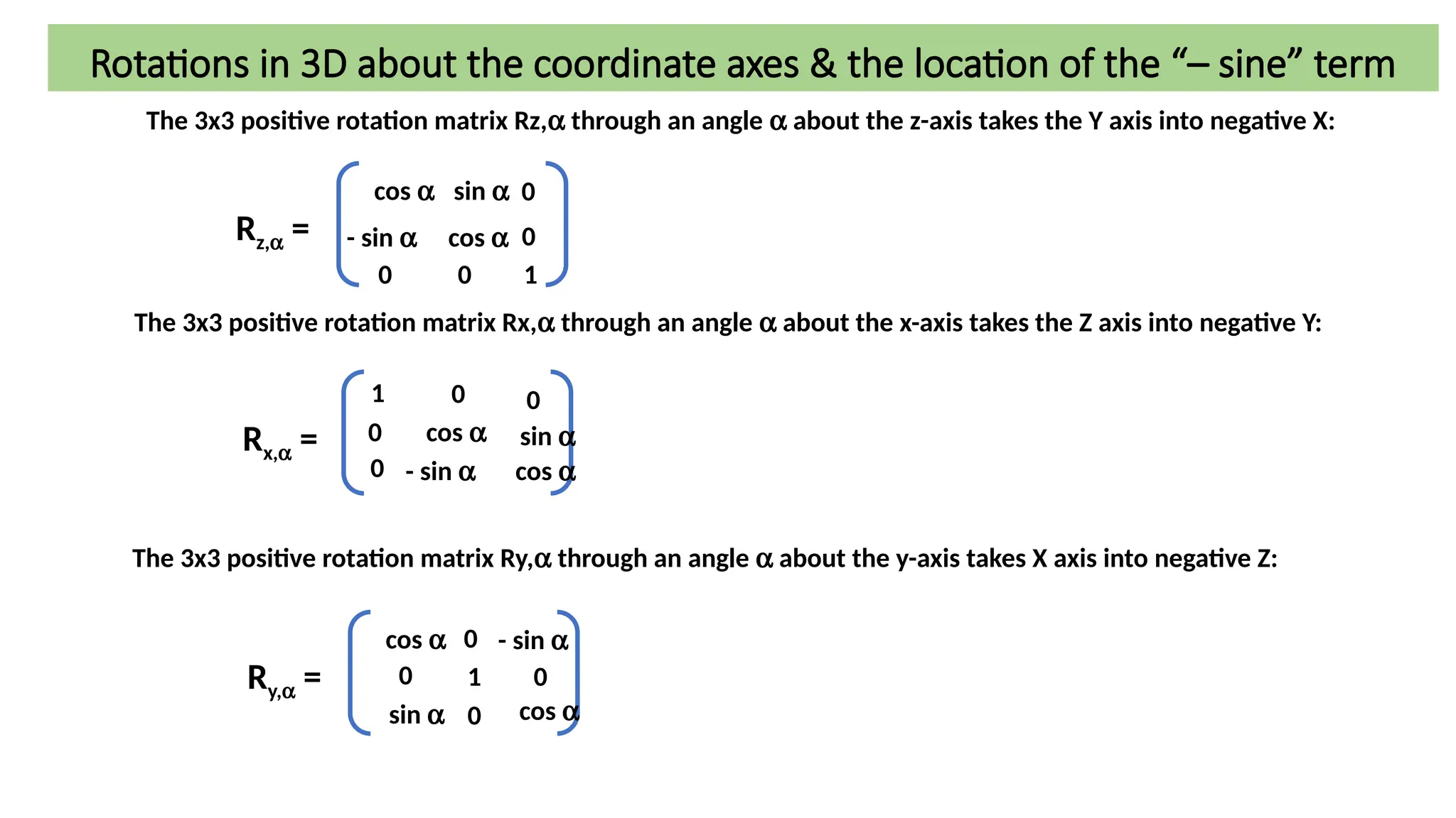 Translation, Rotation and Transformation in Robotics.ppt