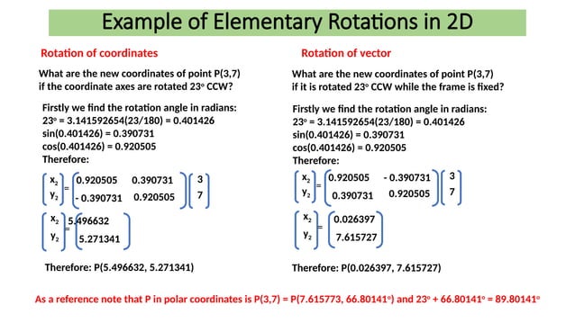 Translation, Rotation and Transformation in Robotics.ppt