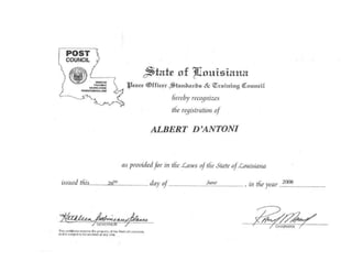 Post certificate | DOCX