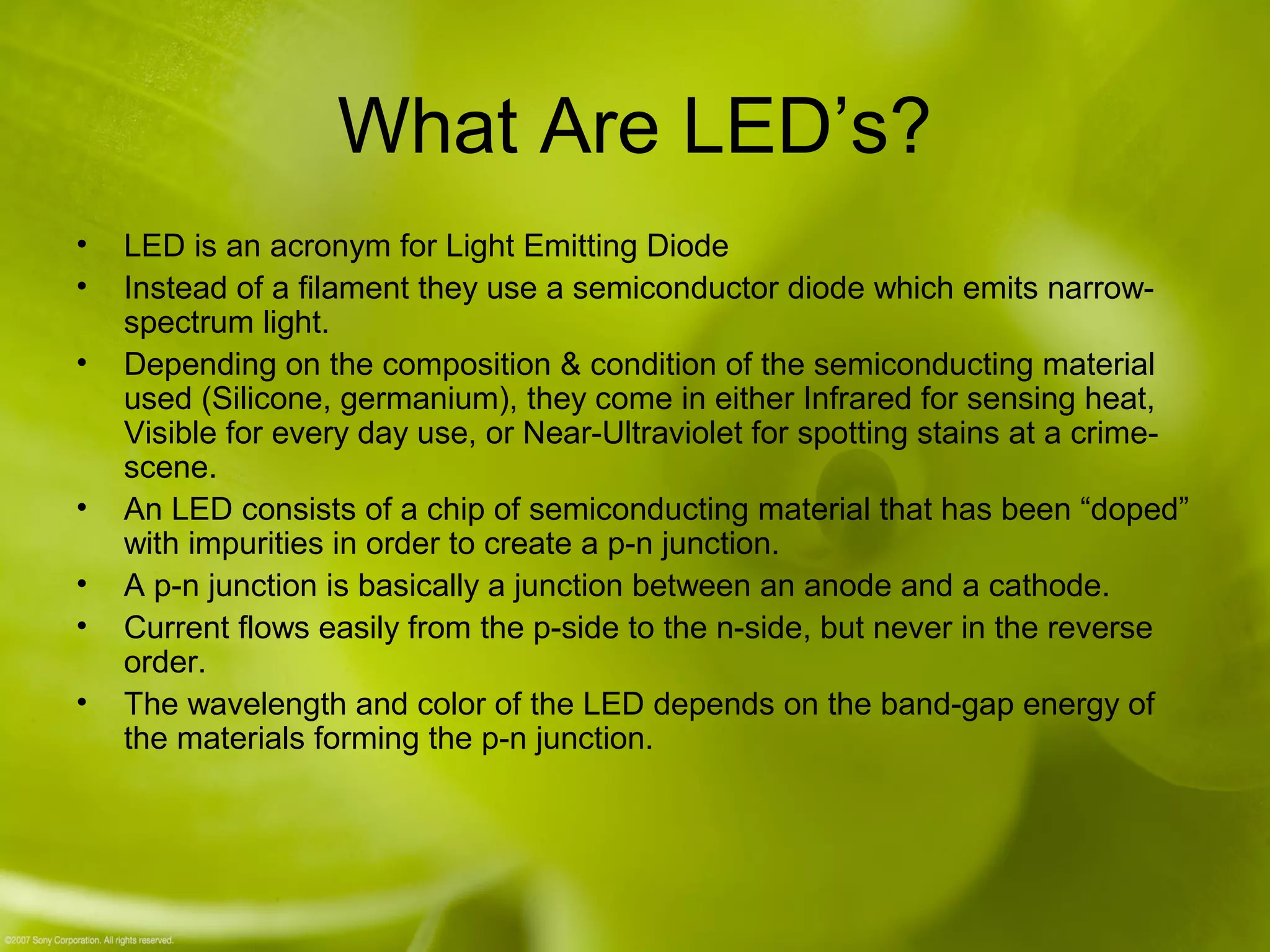 LED Lighting Technology | PPT