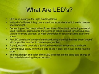 LED Lighting Technology | PPT