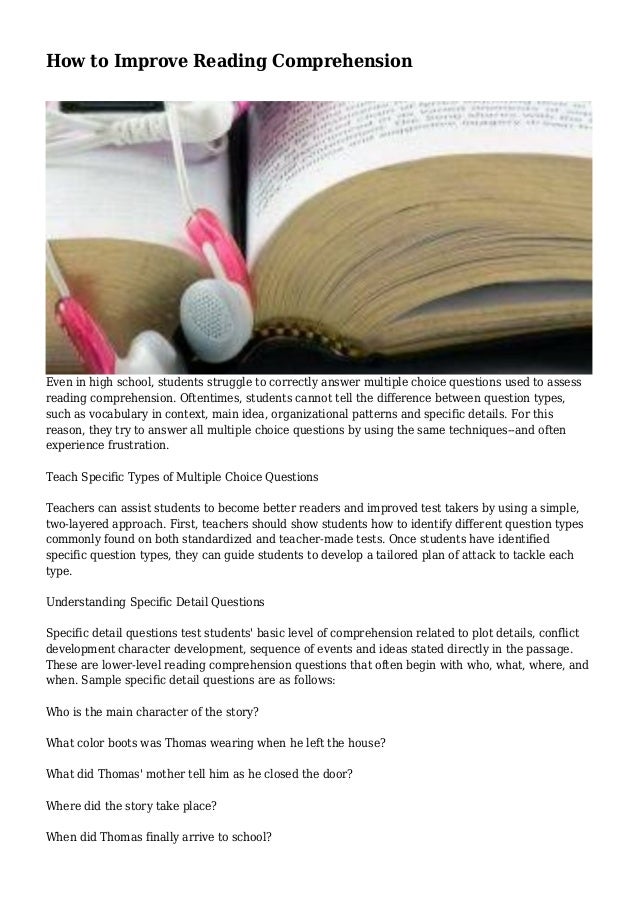 How To Improve Reading Comprehension how-to-improve-reading-comprehension
