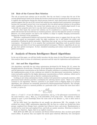 Swarm Intelligence Based Algorithms: A Critical Analysis | PDF