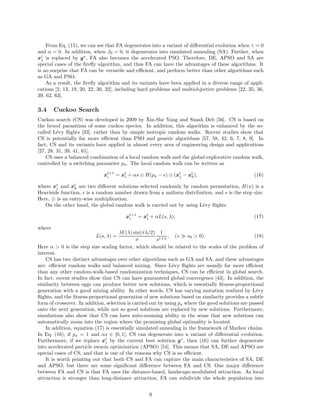 Swarm Intelligence Based Algorithms: A Critical Analysis | PDF