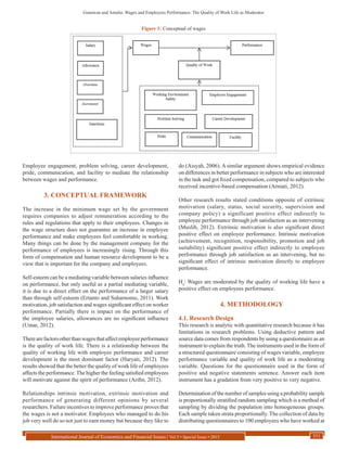 Wages and Employees Performance: The Quality of Work Life as Moderator | PDF | Human Resources ...