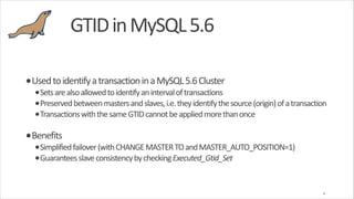 GTIDs Explained | PPT