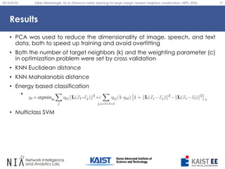 Distance Metric Learning | PPT