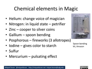 Magic and the periodic table of the elements | PPT