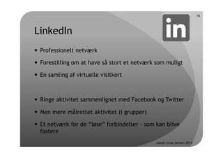 Hvorfor - og derfor - sociale medier | PDF