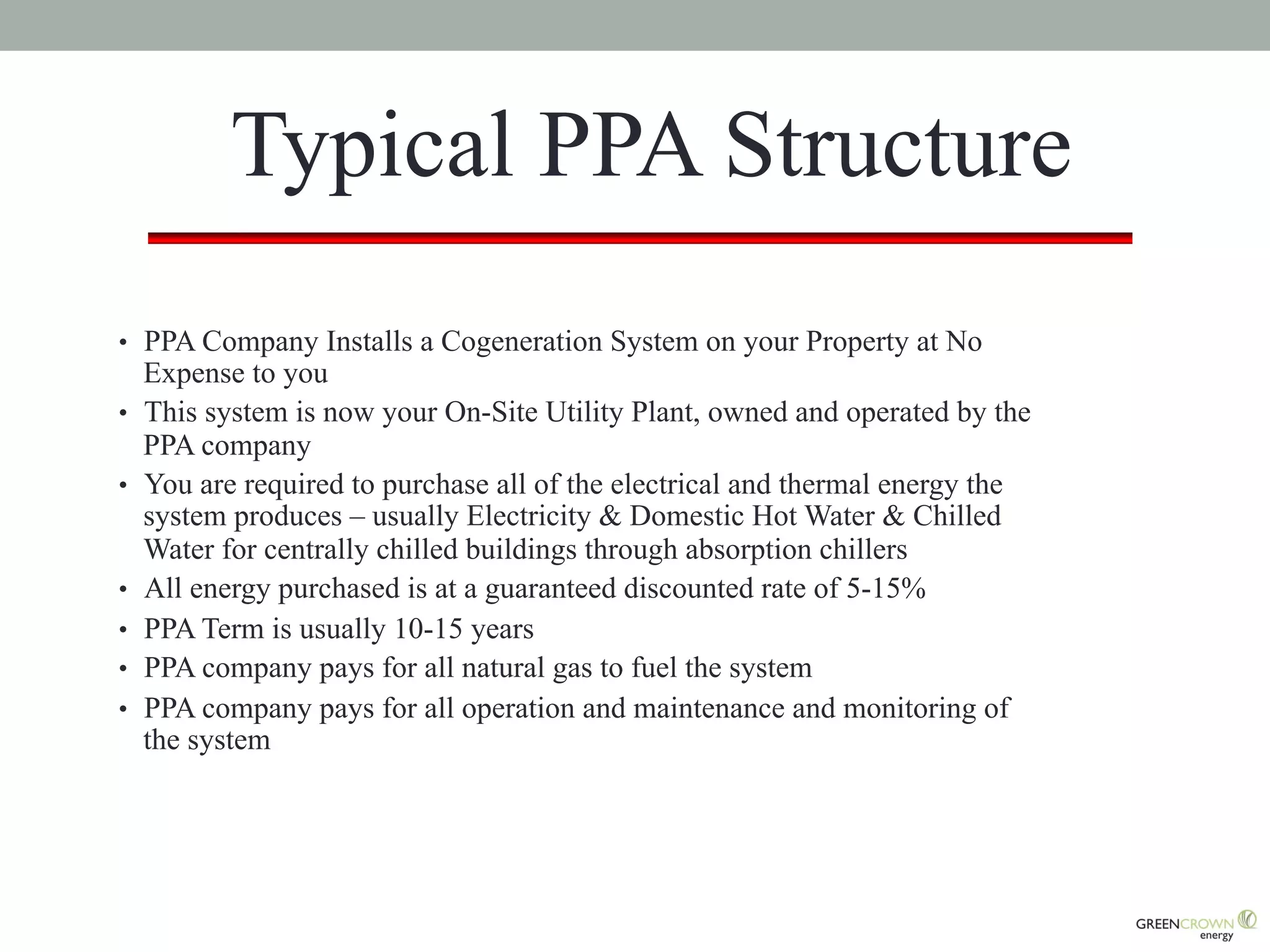 Cogeneration and On-Site Utility (PPA): Definition and Benefits | PDF