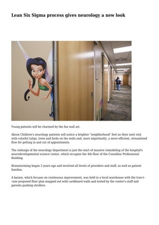 Lean Six Sigma process gives neurology a new look | PDF | Healthcare ...