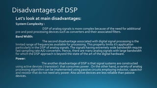 presentation on DSP | PPT