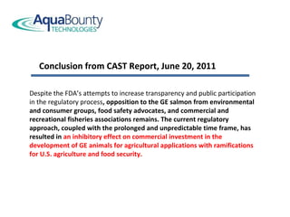 Dr. Ronald L. Stotish - Food Fight: Policy and Politics | PPT